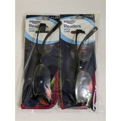 Equate Accessories 2 Pairs Equate Reader Glasses With Pretty Flower