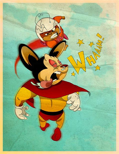 Download Mighty Mouse Vs Atom Ant Wallpaper