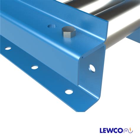 25TRC CURVE ROLLER CONVEYOR 2 5 DIA TAPERED ROLLERS Lewco Conveyors