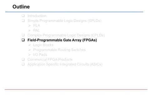 1 FPGA Architectures Pdf