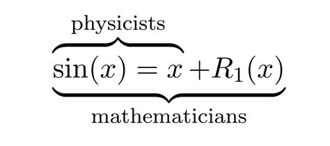 Physics Vs Math R Mathjokes