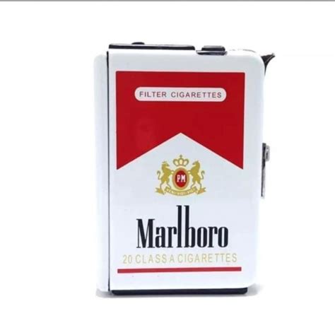 Jual Kotak Rokok Plus Korek Api Marlboro Kotak Rokok Unik Kotak
