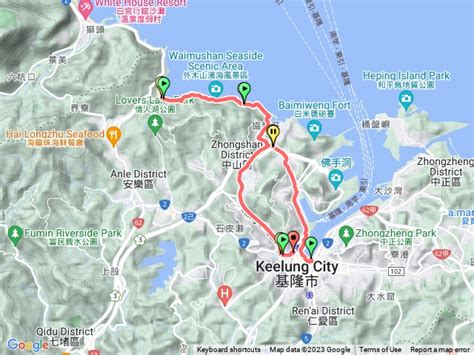 1120806 基隆循環站 中山一路 外木山折返 西定路 基火車站 健行筆記