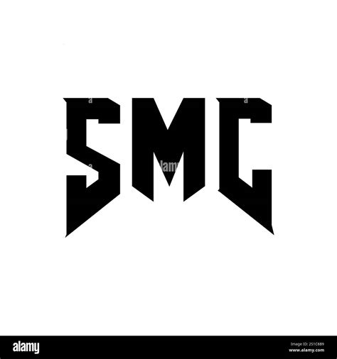 Smc Letter Logo Design For Technology Company Smc Logo Design Black
