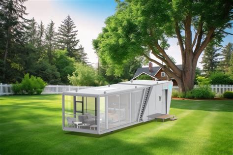 Eco Friendly Luxury Balcony Restaurant Sleeping Prefabricated Home