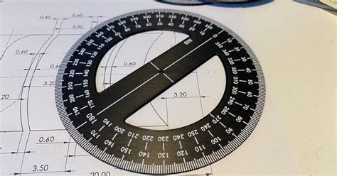 Protractor 360 Degrees By Martin Download Free Stl Model