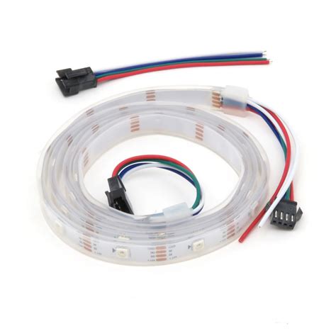 Waterproof Ip67 Rgb Led Strip Ws2815 1m 30 Led M White Pcb Kamami