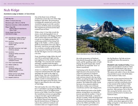 Canadian Rockies Trail Guide Canadian Rockies Trail Guide