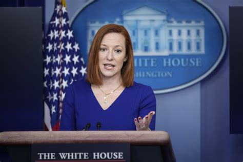 Jen Psaki Press Secretary Jen Psaki Is Good At Mending Fences Just