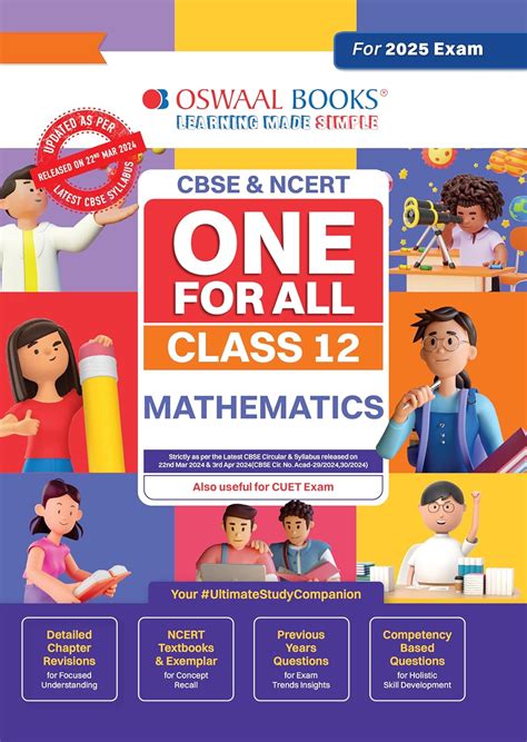 Oswaal CBSE NCERT One For All Class Mathematics For Board Exam Oswaal Editorial