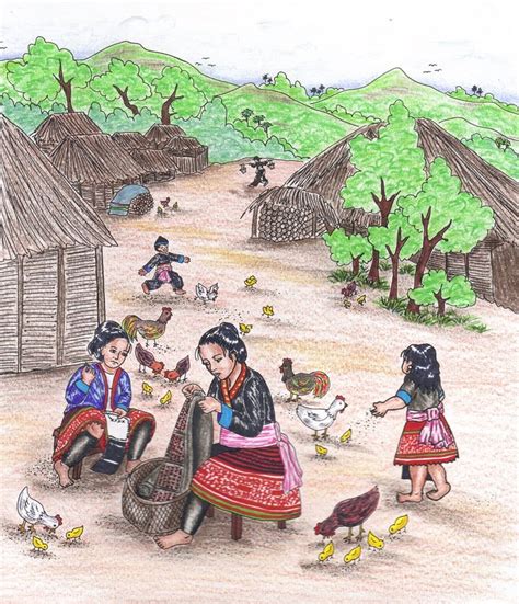 Hmong Art Painting At Explore Collection Of Hmong