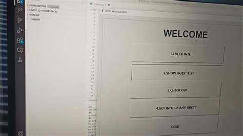 Hostel Management System Using Python Youtube