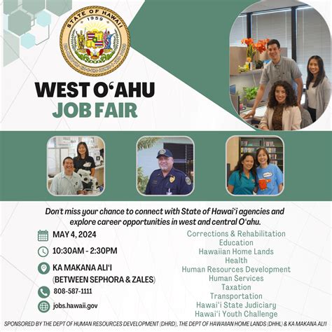 Dhhl Participates In West Oʻahu Job Fair Department Of Hawaiian Home