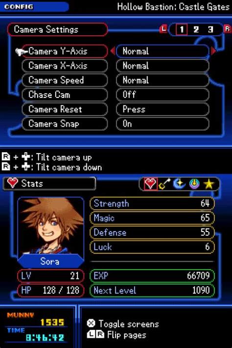 Kingdom Hearts Re Coded Game UI Database