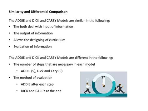 Difference Of Instructional Design Models Ppt