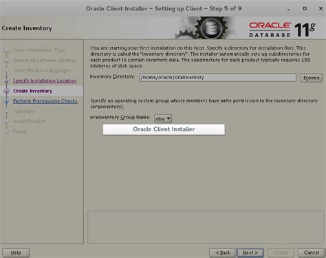Oracle客户端安装的时候，到create Inventory的时候卡住了。大数据 Csdn问答