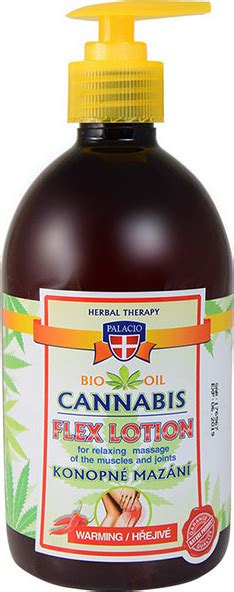 Palacio Cannabis Massage Warming Gel With Pump 500ml Skroutzgr