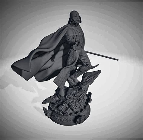 Darth Vader STL File Ready To Print Etsy