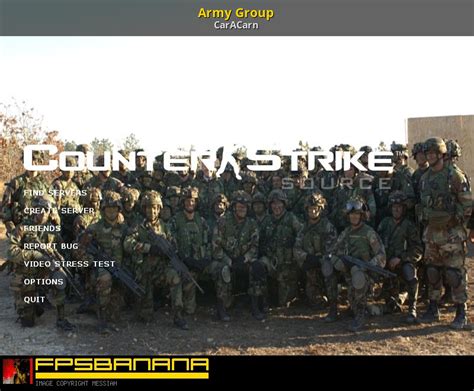 Army Group Counter Strike Source Mods