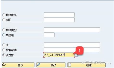 sap开发 abap数据字典（锁） 知乎