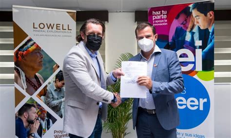 Lowell Mineral Exploration Ecuador S A Se Adhiere A La Iniciativa