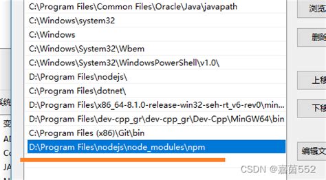 解决Node jsnpm版本查询错误环境变量与缓存文件夹的影响 CSDN博客