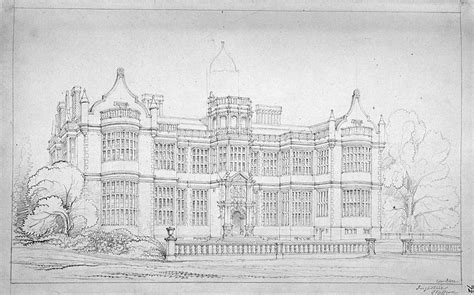 1612ingestre Hall Jacobean Mansion At Ingestre Near Stafford