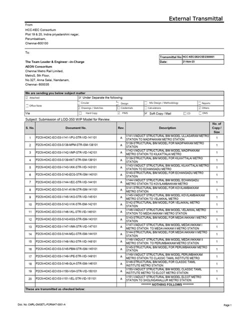 Transmittal 001 Pdf Technology And Engineering