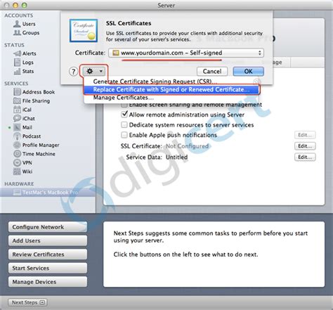 How To Install Ssl Certificate On Mac Os X Lion Ssl Support Desk