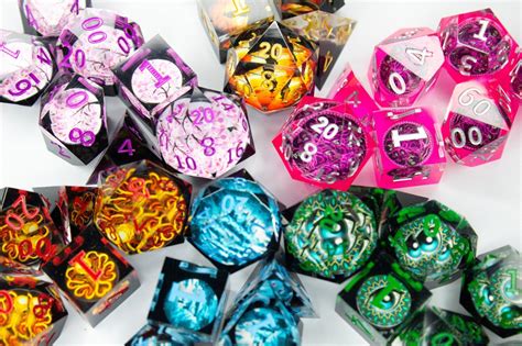 Ttrpg Dice Sets High Quality Dice For Rpg Players And Game Masters