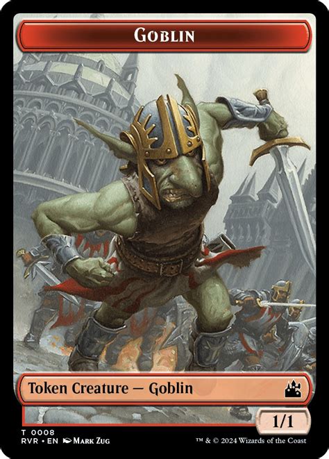 Goblin 0008 Sphinx Double Sided Token Ravnica Remastered Magic