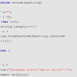 Listing 1 The Encoding Function Download Scientific Diagram