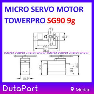 Jual Sg Sg G Micro Servo Motor Tower Pro Towerpro Solid Gear Arduino Kota Medan