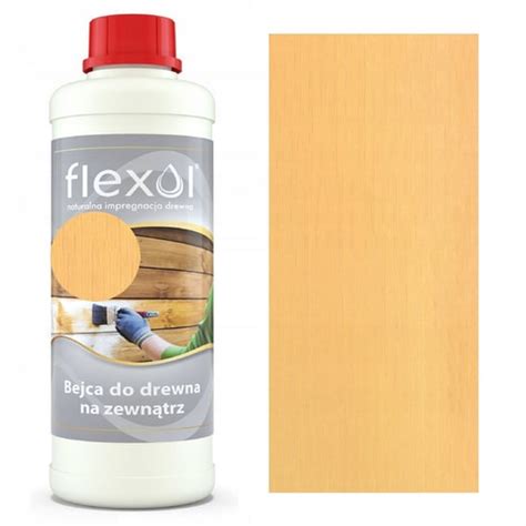 Bejca Wodna Kolor Żółcień Zewnętrzna Do Drewna 1 L 1000ml Flexol Sklep Empikcom