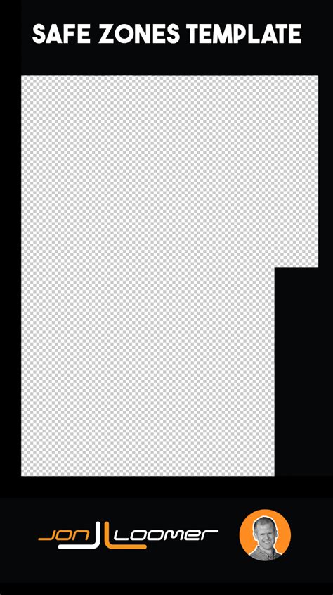 Instagram Reel Safe Zone Template