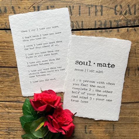 When I Say I Love You More The Most Poem Print In Typewriter Etsy