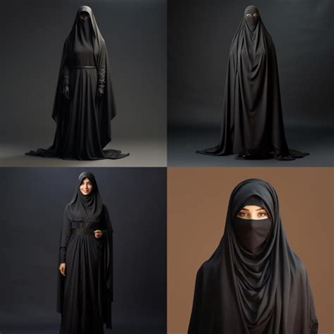 Premium Ai Image Muslim Woman In Hijab With Full Figure Ai Generated