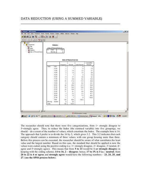 Analyzing Quantitative Data
