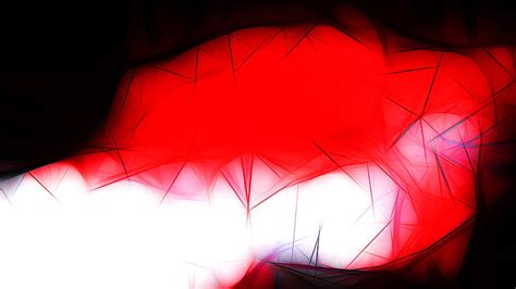 抽象的な赤黒と白のフラクタル壁紙 Uidownload
