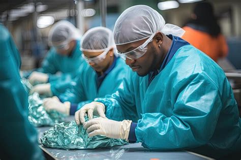 Premium Photo Manufacturing Process In A Chinese Modern Factory