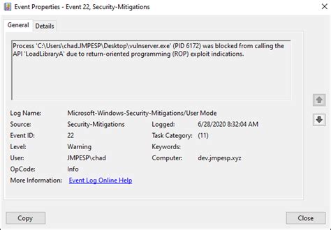 Vulnserver Exploit Vs Windows Defender Exploit Guard