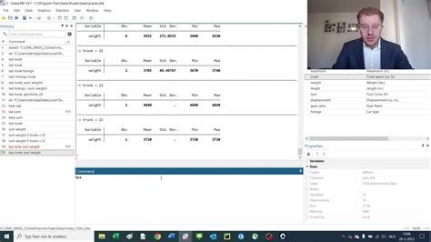 Stata Lecture 11 The Bysort Command Youtube
