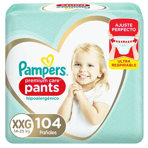 Pampers Pañales Pampers Pants Premium Talla Xxg 104 Un