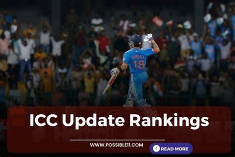 Icc Update Rankings Virat Kohli Climbs To No5 In The Icc Odi Ranking