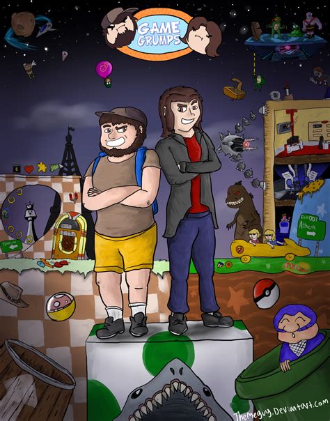 The Game Grumps By Themeguy On Deviantart