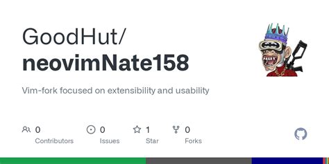 GitHub GoodHut NeovimNate Vim Fork Focused On Extensibility And Usability