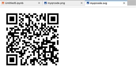 Genrate Qr Code Using Pyqrcode Python Modulepyqrcode Is A Qr Code