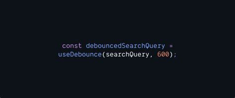 debounced and typesafe react query with hooks dev community