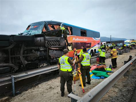 Trágico Accidente Que Involucró A 4 Buses Deja 6 Fallecidos Y 2 En