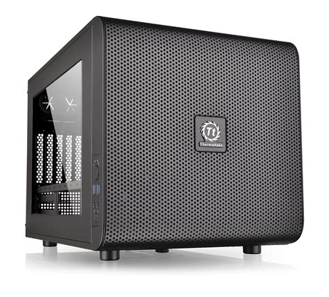 Thermaltake Core V21 Spcc Micro Atx Mini Itx Cube Gaming Computer Case